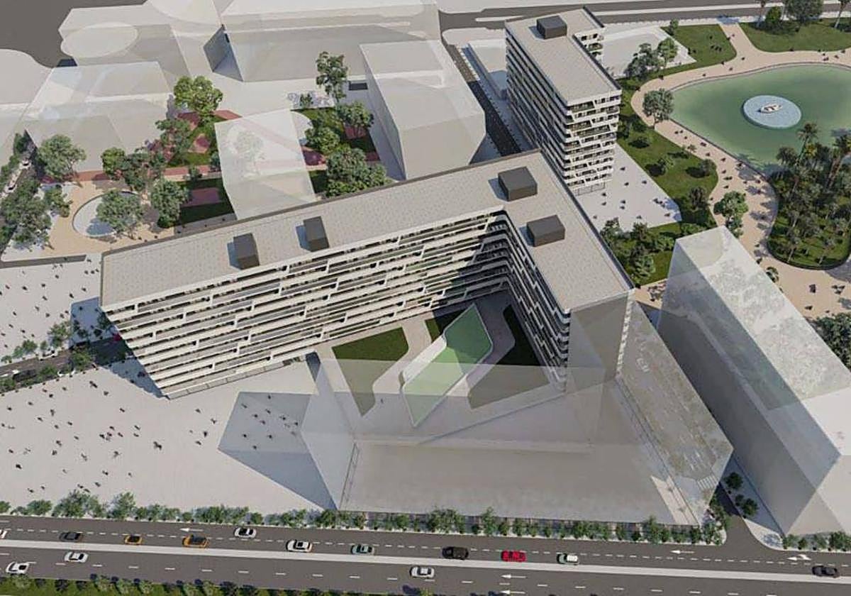 Habitat construirá 150 viviendas en la zona del soterramiento de Murcia | La Verdad